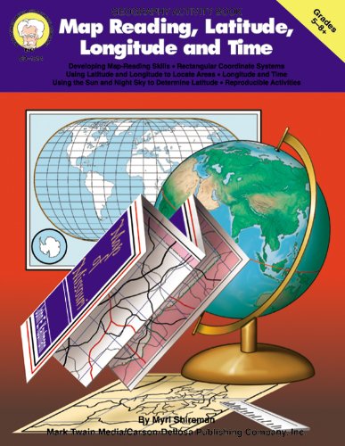 Amazon.com: Map Reading, Latitude, Longitude and Time, Grades 5 - 8: ...