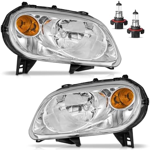 Amazon.com: WEELMOTO Headlights Assembly Pair for 2006-2011 Chevy HHR ...