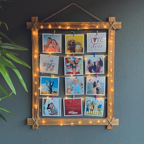 Pixomixo Photo Frame Multiple Pictures - Wall Hanging Picture Frames ...