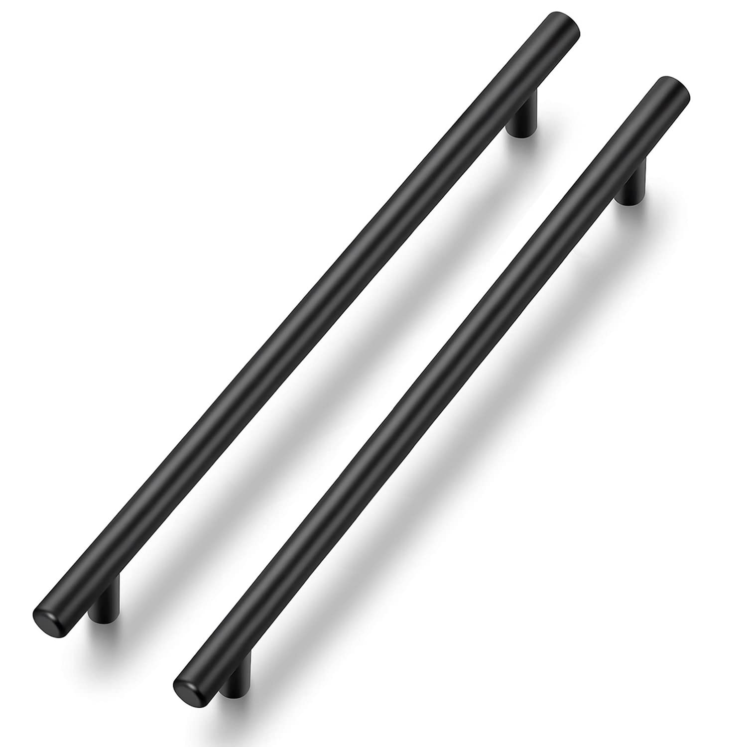 Ravinte Black Cabinet Handles 5 Pack 8-4/5 Inch Cabinet Pulls Matte ...