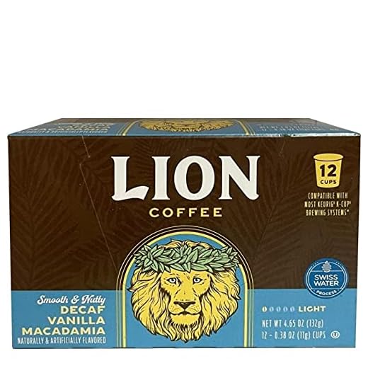 Lion Coffee Vanilla Macadamia Decaf Review - Honest Coffee Reviews