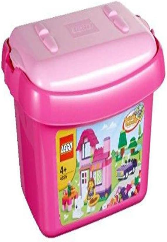 Amazon.com: LEGO Bricks and More Pink Brick Box 4625 : Toys & Games