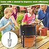 Amazon.com : Inracity Rotary Soil Sifter Compost Sieve with Gloves and ...