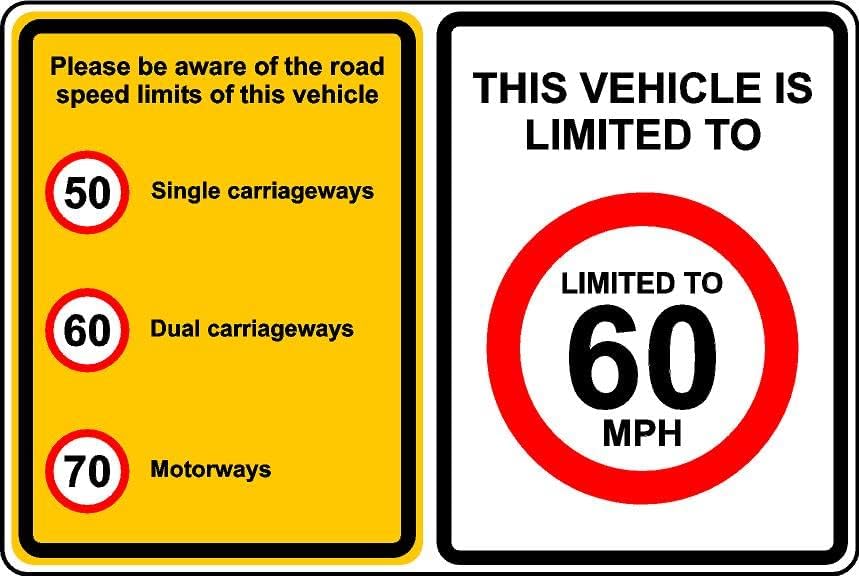 Please be aware of the road speed limits of this vehicle - This vehicle ...