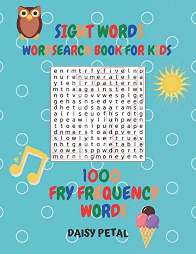 Amazon.com: Sight Words Word Search Book for Kids: 1000 Fry Frequency ...