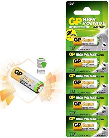 Trendy Store 23A Pack of 5 Pieces 12V Alkaline Battery High Voltage ...