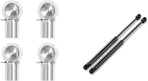 Amazon.com: ARANA 15 inch 20lb Stainless Steel Gas Struts Spring Prop ...
