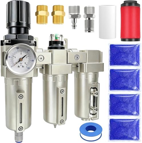 Amazon.com: Upgraded 1/2" NPT Heavy Duty Industrial Grade 3 Stage Air ...