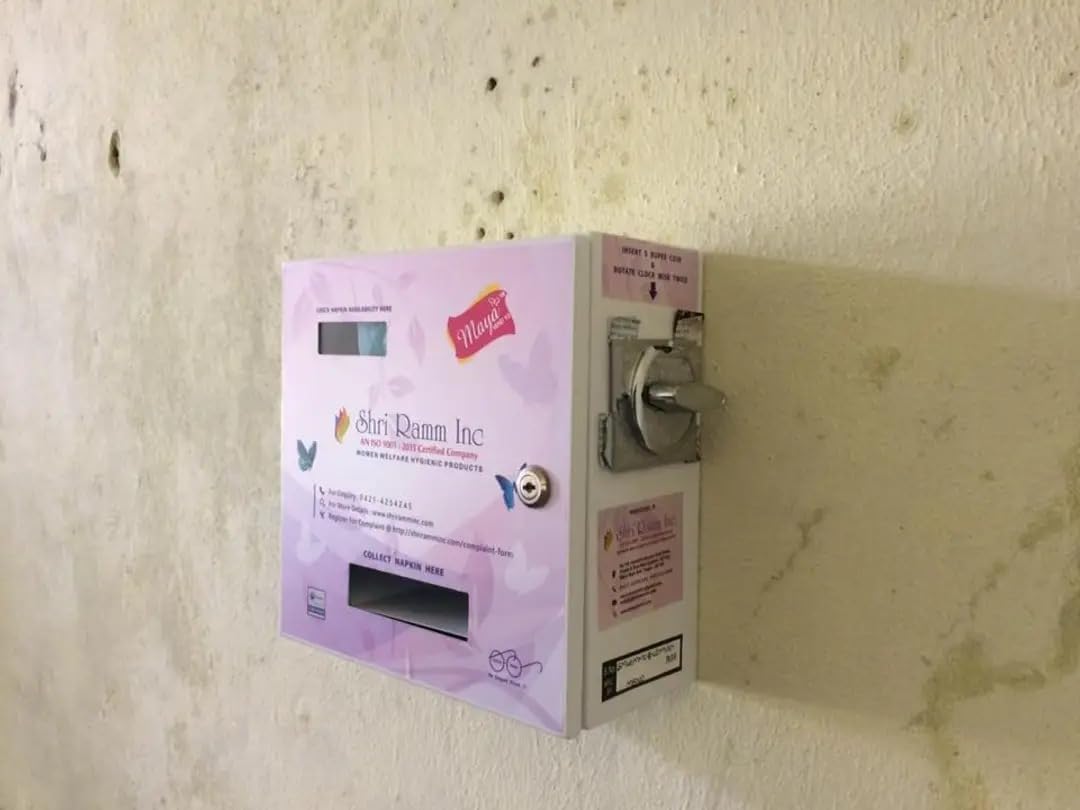 MAYA Vend 10 Mild Steel Sanitary Napkin Vending Machine/Sanitary Pad ...