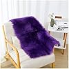 Amazon.com: DSHXL Faux Sheepskin Fur Fuzzy Furry Rug, 2x3 Ft Rectangle ...
