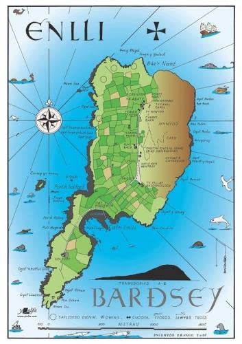 Map Ynys Enlli / Bardsey Island Map: Amazon.co.uk: Hague, D.B ...