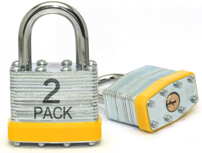 XanHen Locks Laminated Steel Keyed Padlocks Keyed Alike Locks Bulk ...