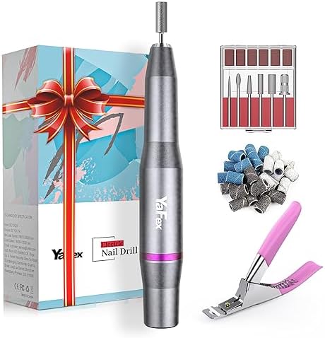 Amazon.com: YaFex Electric Nail Drill Machine, Electric Nail File Kit ...
