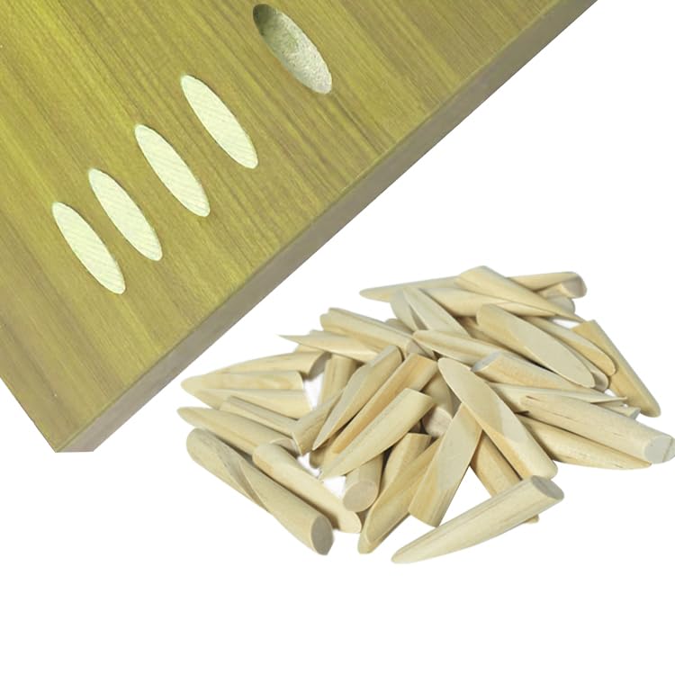 Amazon.com: Kosmi 50-Pack Solid Wood Pocket Hole Plugs Pine Pocket Hole ...
