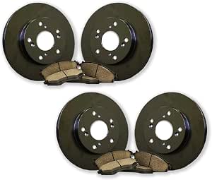 Axiombrakes Front & Rear Brake Kit (For 2001-2003 BMW 525i) Replacement ...