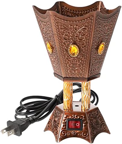 Amazon.com: Milisten Electric Incense Burner Frankincense Resin Burner ...