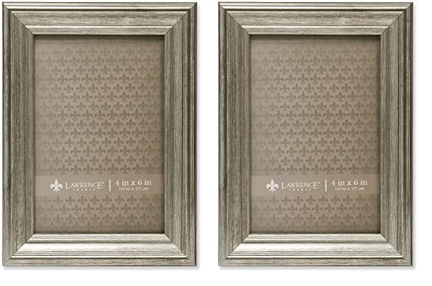 Amazon.com - Lawrence Frames Sutter Burnished Picture Frame, 4 by 6 ...