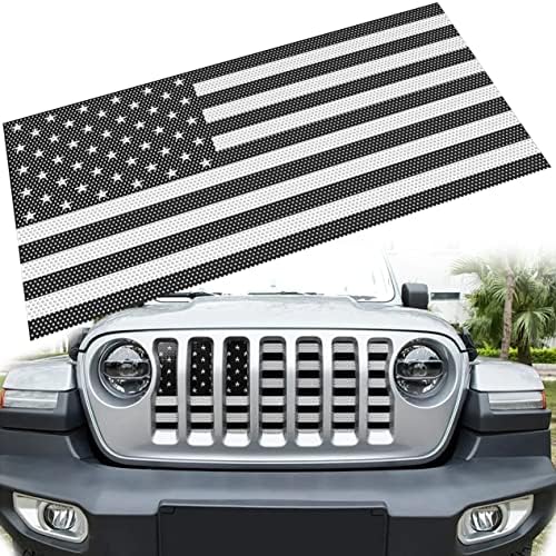 Amazon.com: Front Grill Grille Mesh Insert Grill Screen American Flag ...