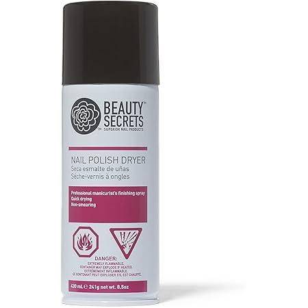 Onyx Professional Spray On Nail Dry with Island Coconut Scent, Nail ...