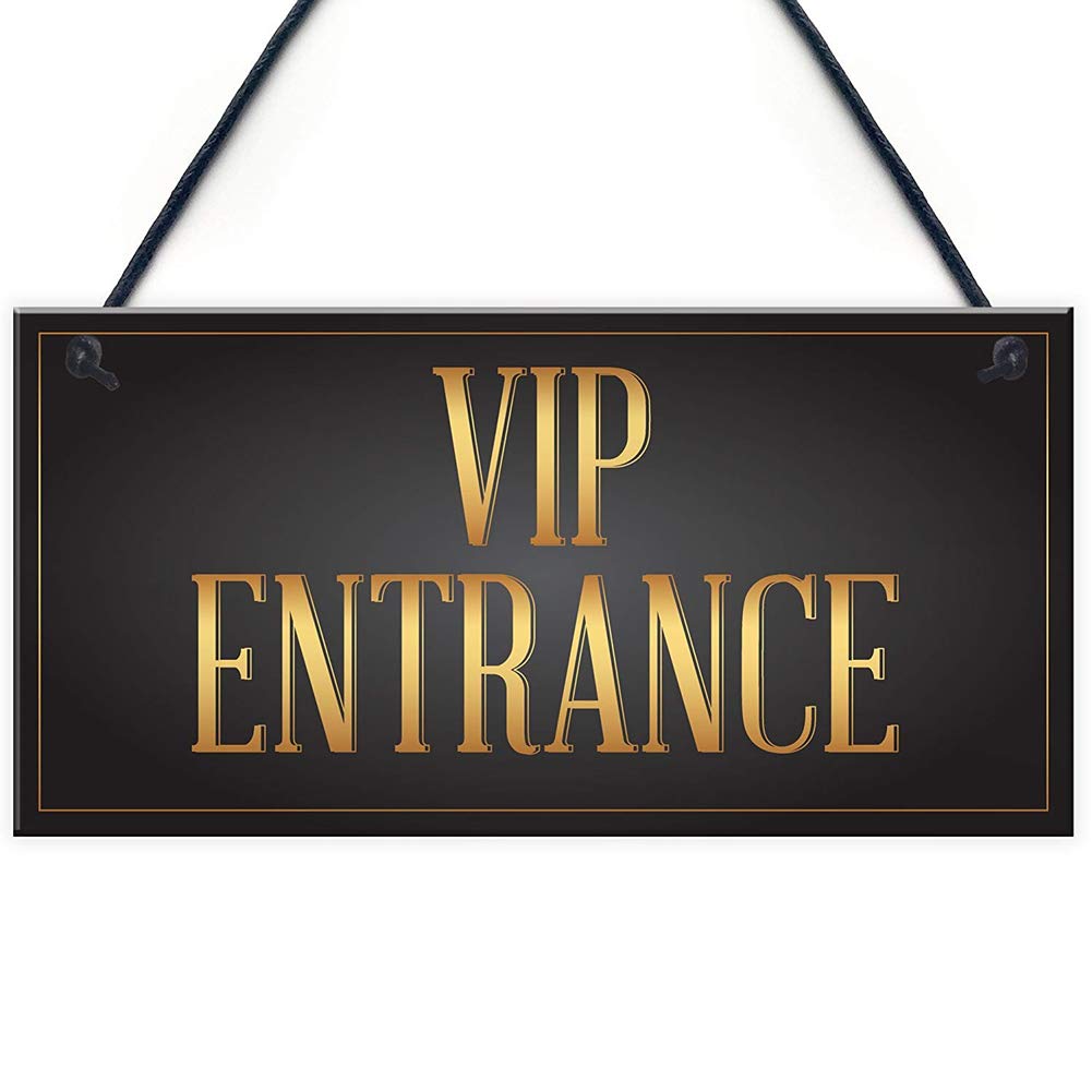 Snapklik.com : VIP Entrance Party Awards Night Bar Hanging Wall Plaque ...