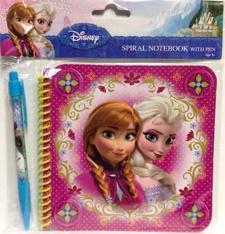 Disney FROZEN Spiral Notebook with Pen : Amazon.co.uk