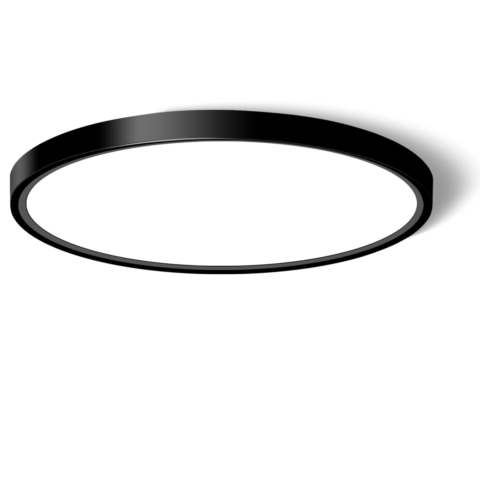 CHARYJOD LED Flush Mount Ceiling Light Fixture, 12Inch 24W Led Ceiling ...