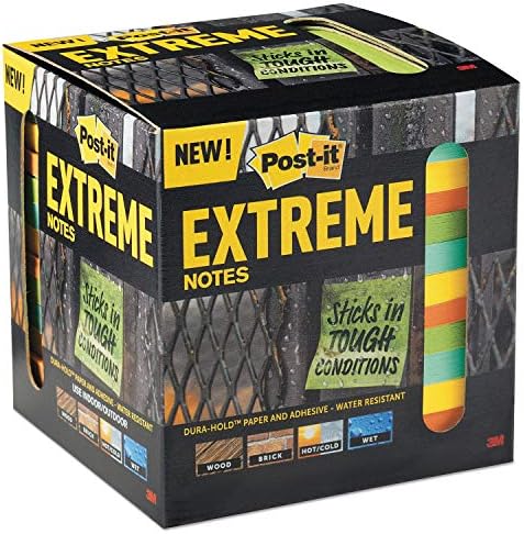 Amazon.com : Post-it Extreme Notes, Stop Re-Work on The Job, Works in 0 ...