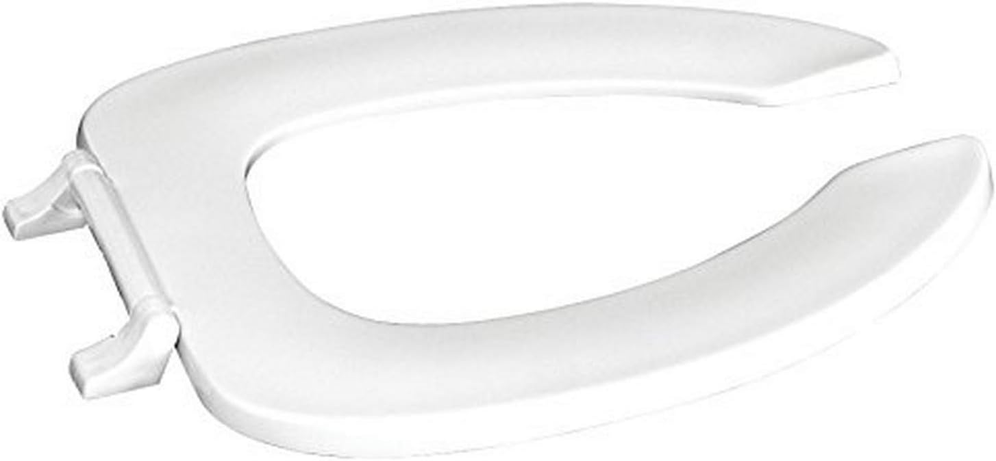 Centoco 630ST-001 Plastic Elongated Toilet Seat with Open Front, White ...