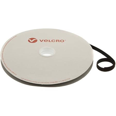 VELCRO® Brand ONE-WRAP® Self Grip Strap 10mm x 25m Roll (Black ...
