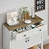 Amazon.com: Lomojo Console Table Sofa Table,Coffee Bar Cabinet,35.5" Lx ...