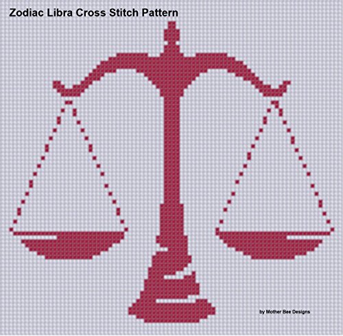 Amazon.com: Zodiac Libra Cross Stitch Pattern eBook : Designs, Mother ...