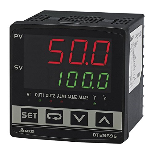 Delta DTB9696RRE Delta Temperature Controller DTB series Advanced type Panel size 9696 relay ...