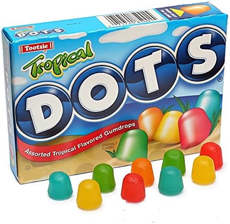 Amazon.com : Tropical Dots Assorted Flavor Gumdrops, 6.5 oz : Grocery ...