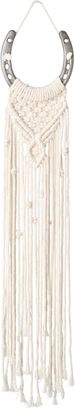 Amazon.com: Macrame Equestrian Wall Hanging, Handmade Equestrian Themed ...