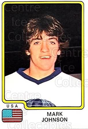 Amazon.com: (CI) Mark Johnson Hockey Card 1979 Panini Stickers 213 Mark ...