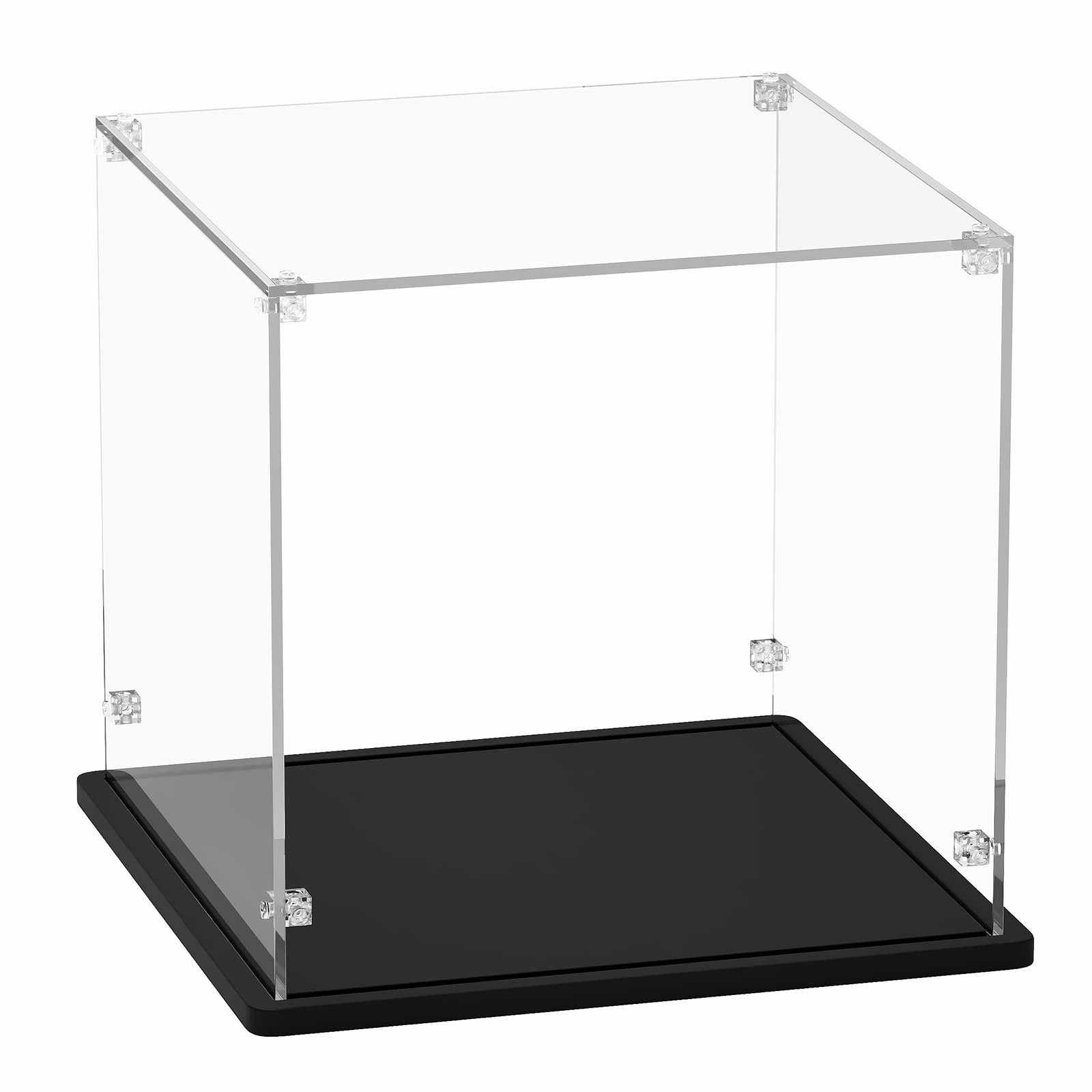 Gemutlich Acrylic Display Case 12 Inch Cube- 3mm Thick Acrylic Display ...