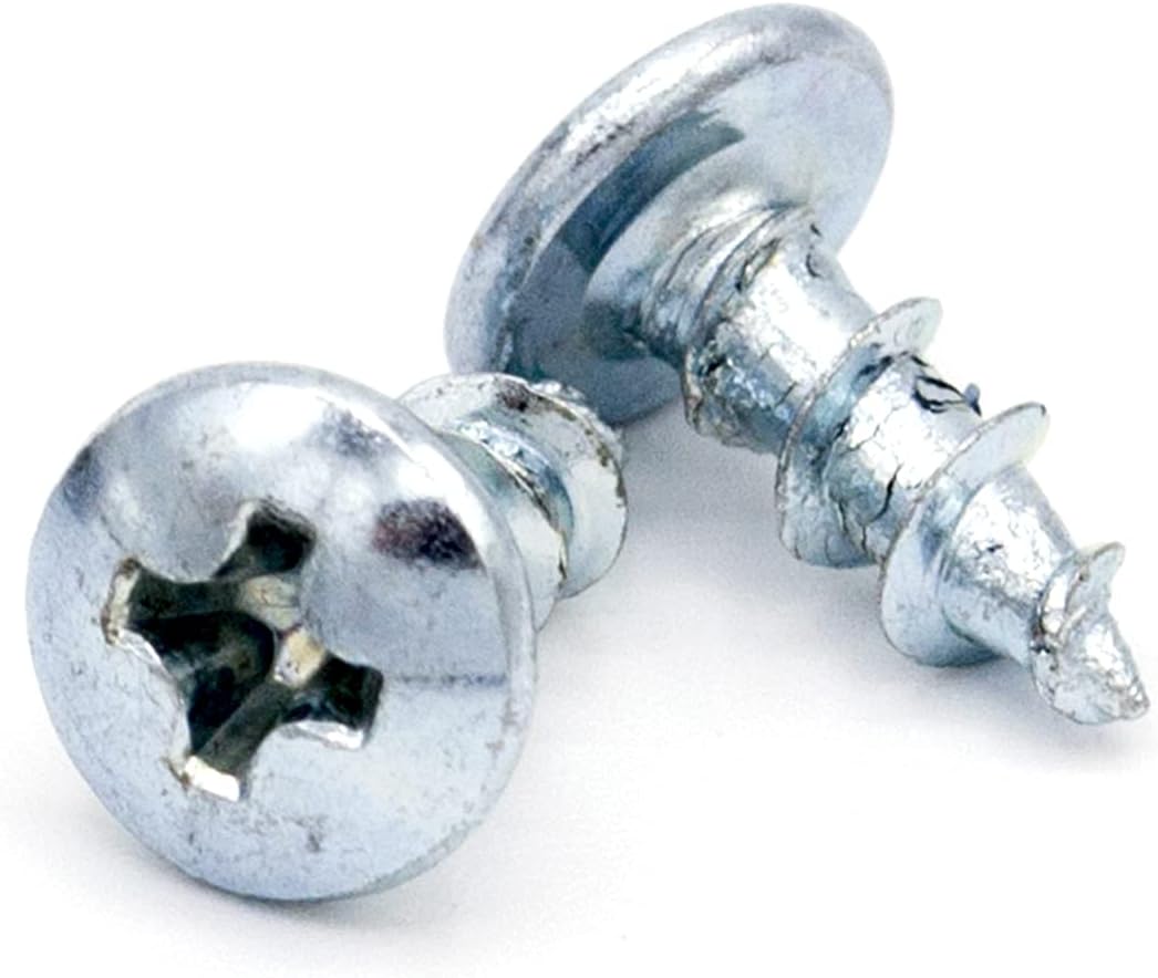 Amazon.com: Desunia N.6 x 5/8inches Nickel Plated Flat Head Screws - N ...