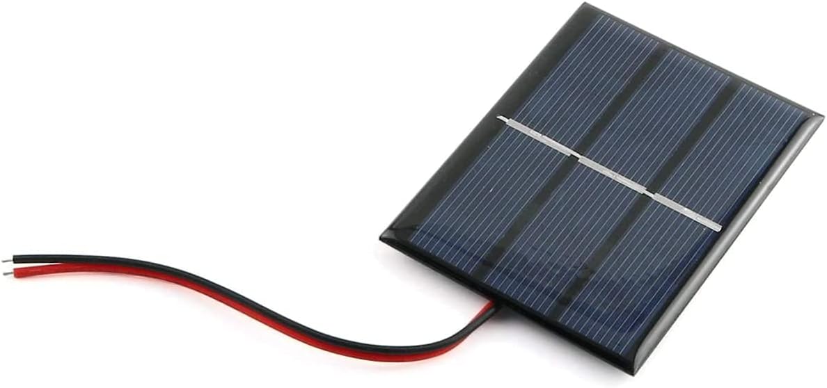Amazon.com: Set of 4 Pieces NUZAMAS 1.5V 0.65W 60X80mm Micro Mini Solar ...
