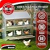 Amazon.com : Brower 2-Tier 6-Hole Galvanized Steel Chicken Nesting Box ...