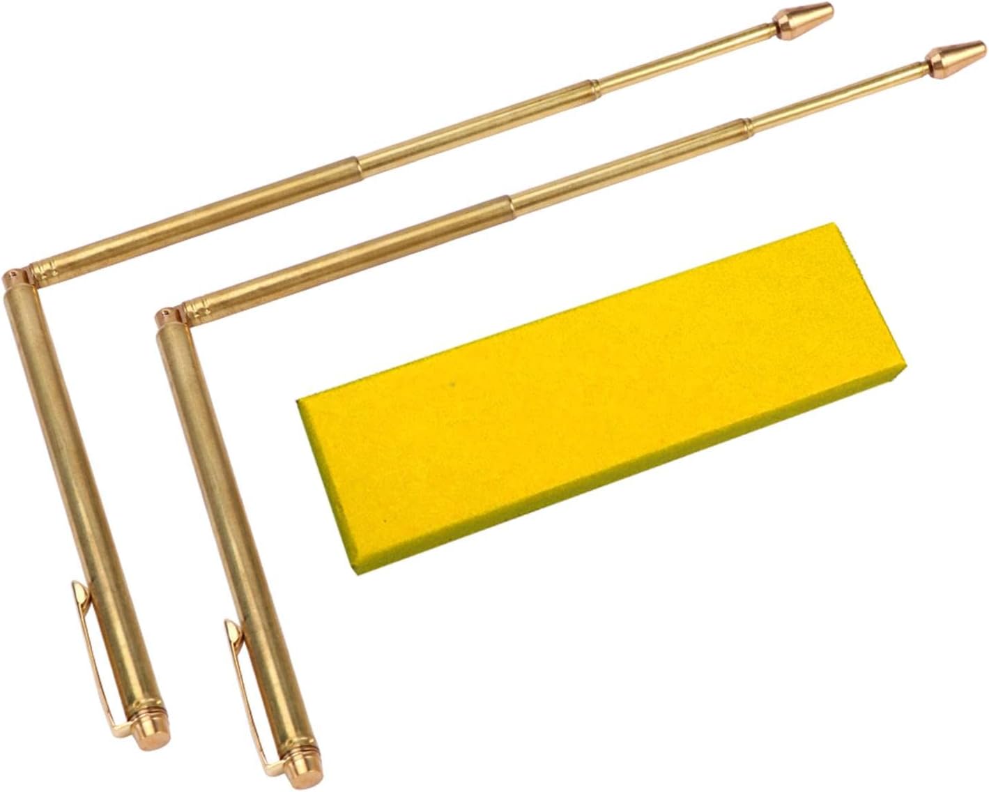 Amazon.com: Brass Dowsing Rods, Water Detector Measuring Instruments ...