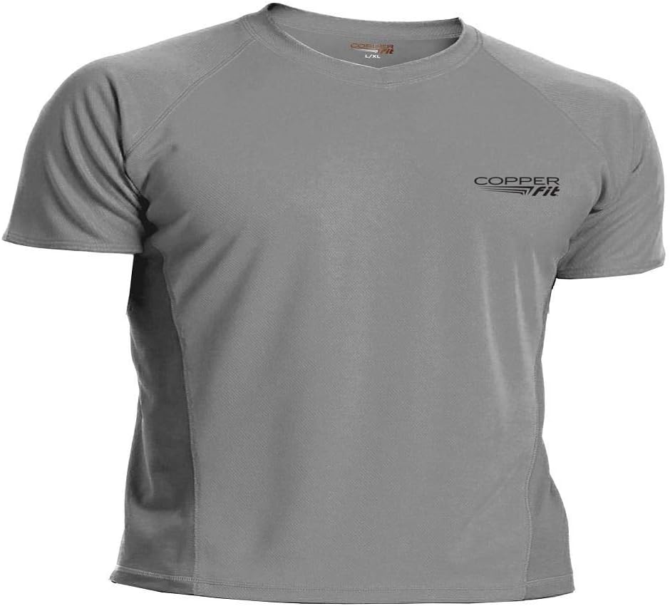 Amazon.com: Copper Fit "Cooling T-Shirt, Copper Infused, Moisture ...