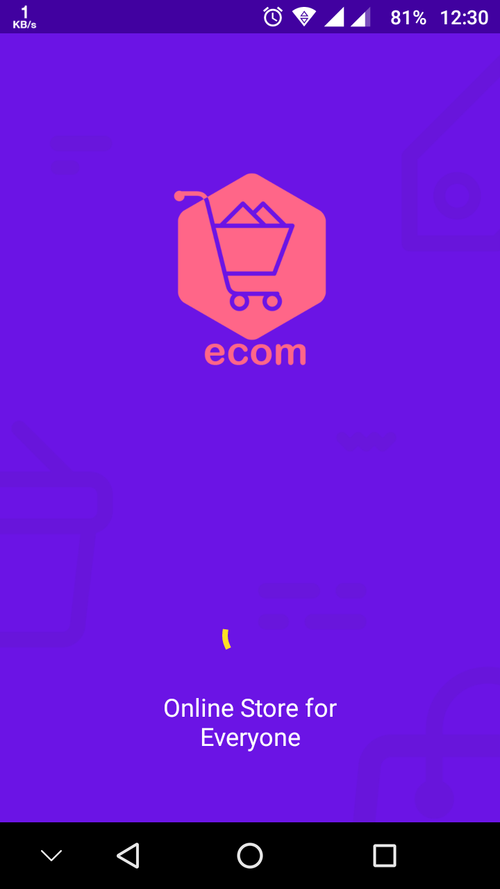 ecom Demo | An ecommerce android app with Web Backend | only at $50 Per ...