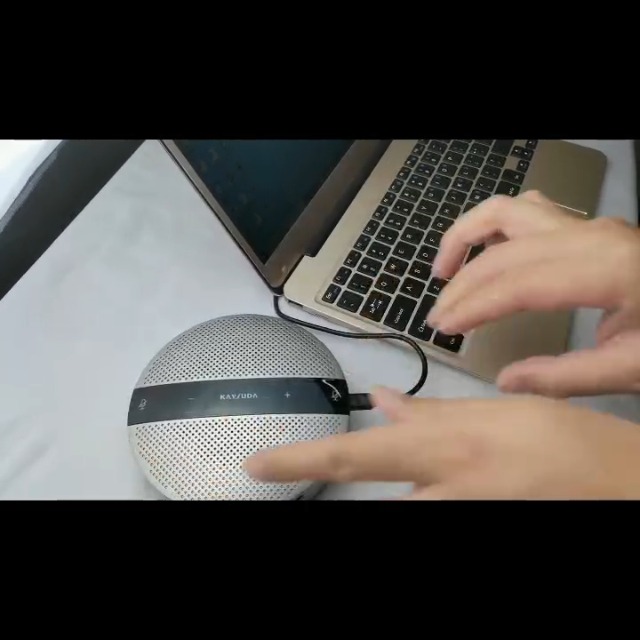 Watch Kaysuda SP300U computer microphone and speaker on Amazon Live