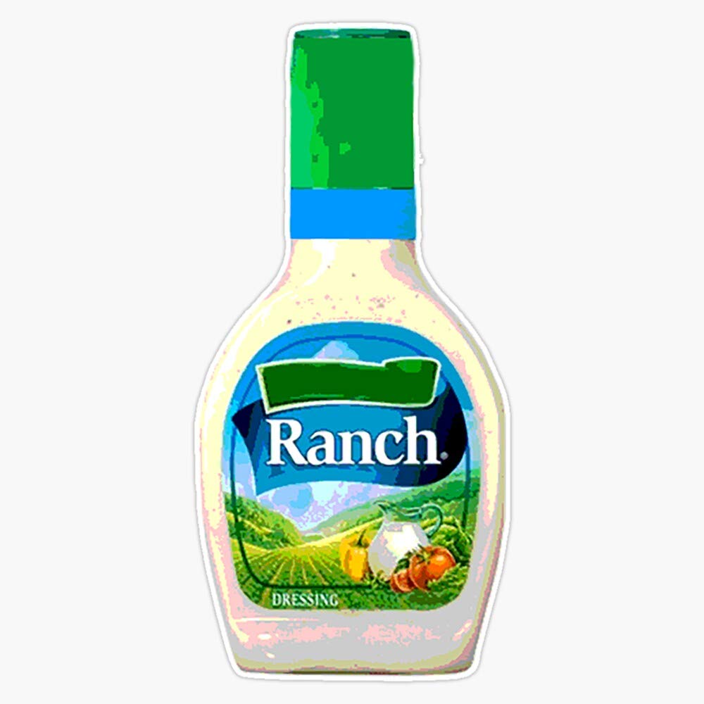 Amazon.com - Ranch! Sticker Vinyl Bumper Sticker Decal Waterproof 5"