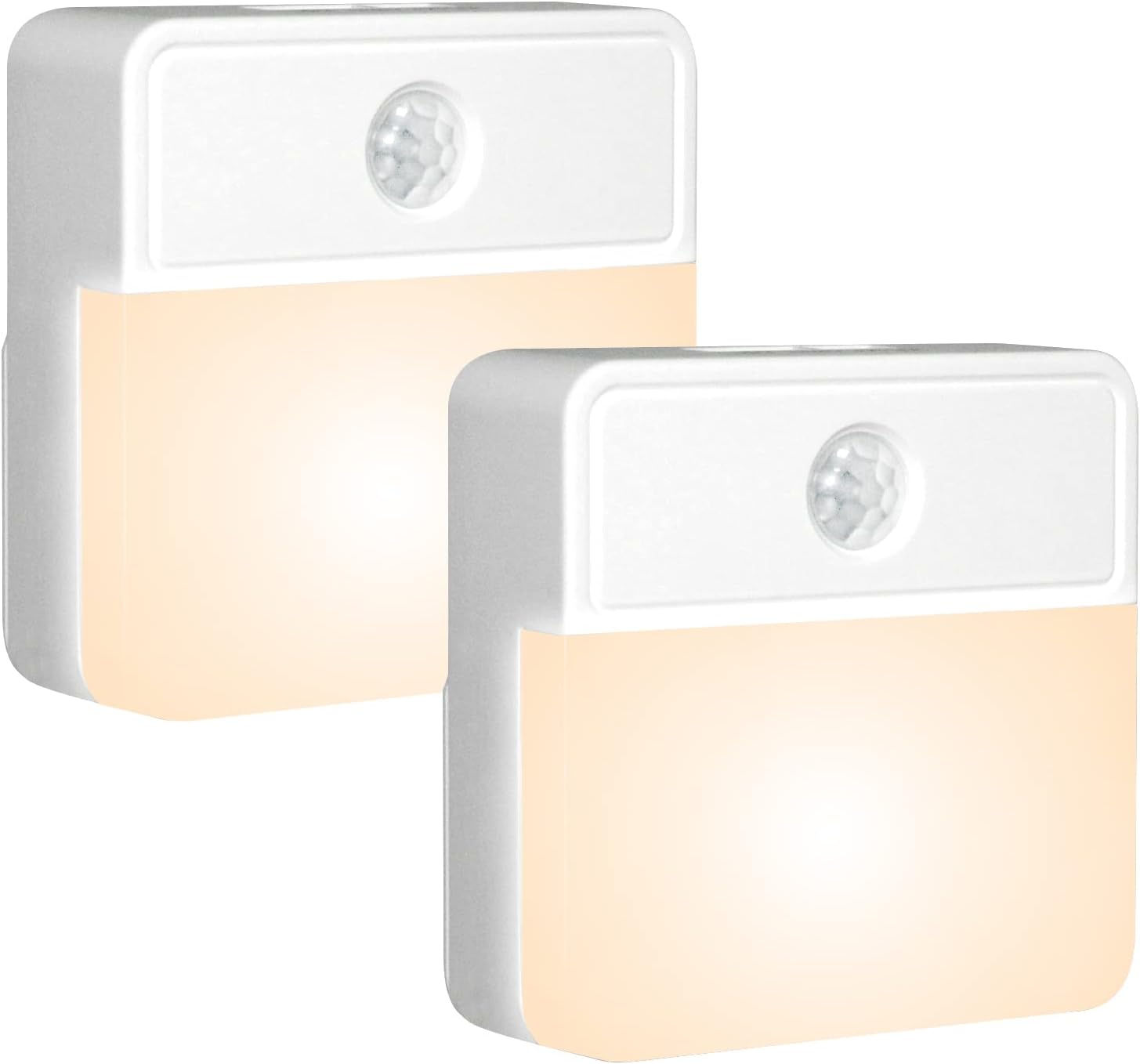 MMXIANG Motion Sensor Lights Indoor, Warm White LED Night Light ...