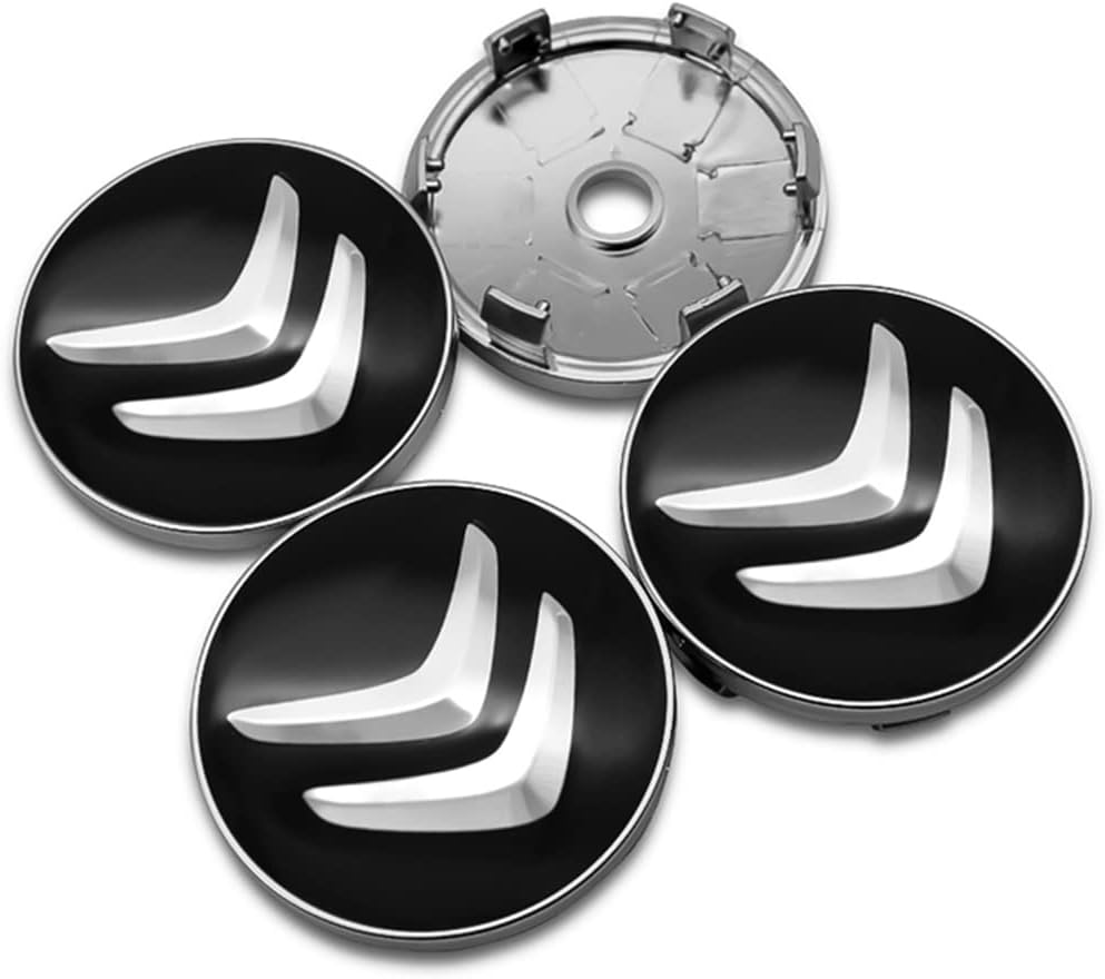 HYGGLY 4 pièces Auto Cache Moyeux, pour Citroen C3 C4 C4L C5 C6 XSARA ...