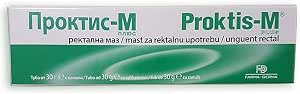 PROKTIS M PLUS Rectal Ointment 30g tube - Anti Hemorrhoids Piles Anal ...