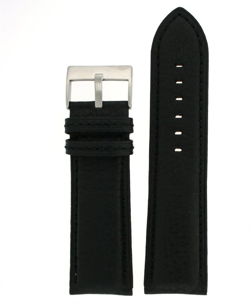 Amazon.com: Tech Swiss Extra Wide Watch Band Genuine Leather Calfskin ...