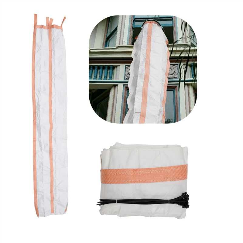 Construction Rubbish Chute 2 Pack 14 FT , Heavy Duty Construction Chute ...