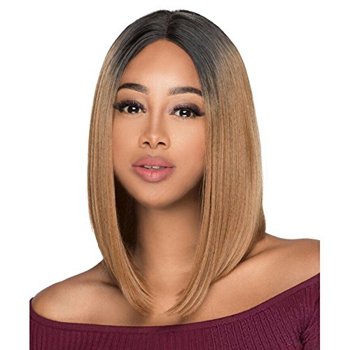 Amazon.com : LH ROSE (B27) - THE WIG Brazilian Human Hair Blend Lace ...